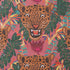 Fierce Leopard Genuine Pink Wallpaper – Post House